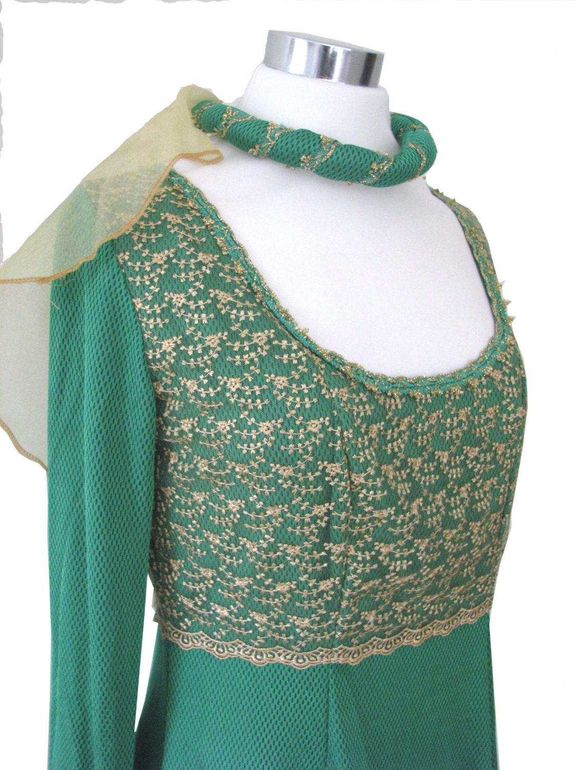 Ladies Medieval Tudor Maid Marion Fiona From 'Shrek' Costume And ...