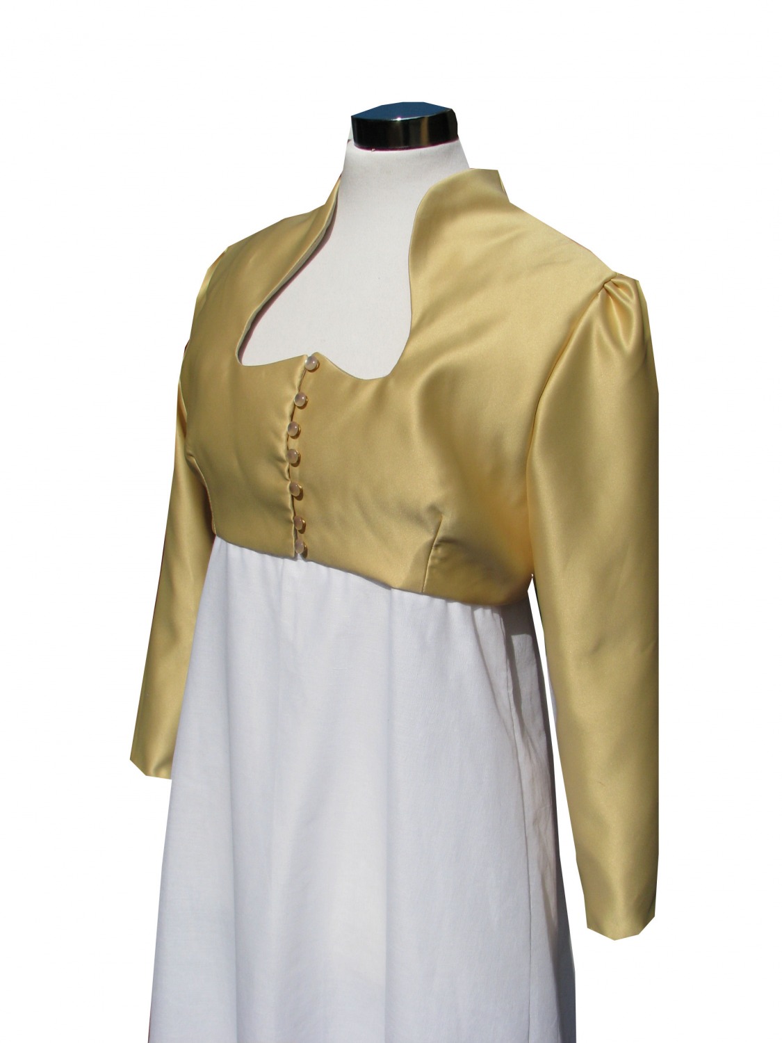 Ladies 19th Century Regency Jane Austen Costume Size 14 - 16 - Complete ...