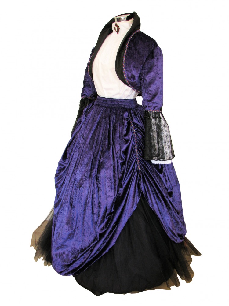Ladies Victorian Edwardian Day Costume Size 14 - 16 - Complete Costumes ...