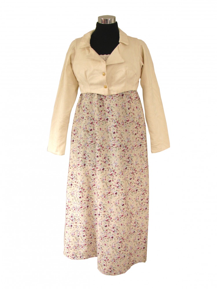 Ladies 19th Century Regency Jane Austen Costume Size 8 - 10 - Complete ...
