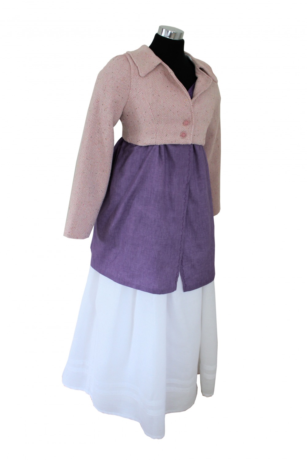Ladies 19th Century Regency Jane Austen Costume Size 10 -12 - Complete ...