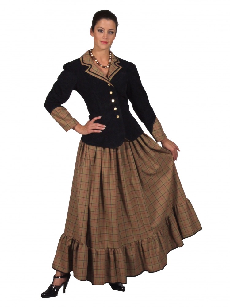 Ladies Victorian Day Costume Size 18 - 20 - Complete Costumes, Costume Hire