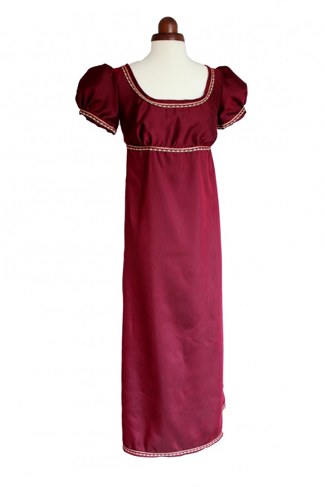 Ladies 18th 19th Century Regency Jane Austen Costume Size 10 - 12 ...
