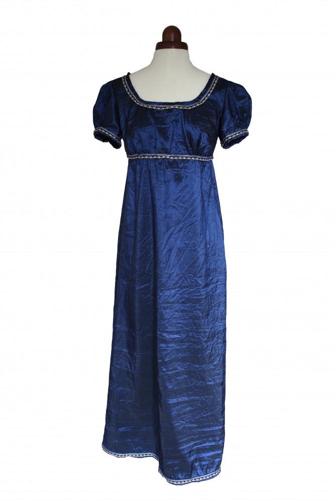 Ladies 18th 19th Century Regency Jane Austen Costume Evening Gown Size ...