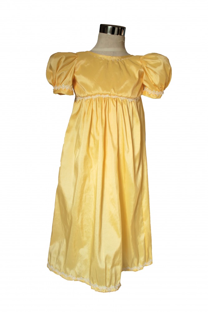 Girl's Regency Jane Austen Costume Age 3 - 4 Years - Complete Costumes ...