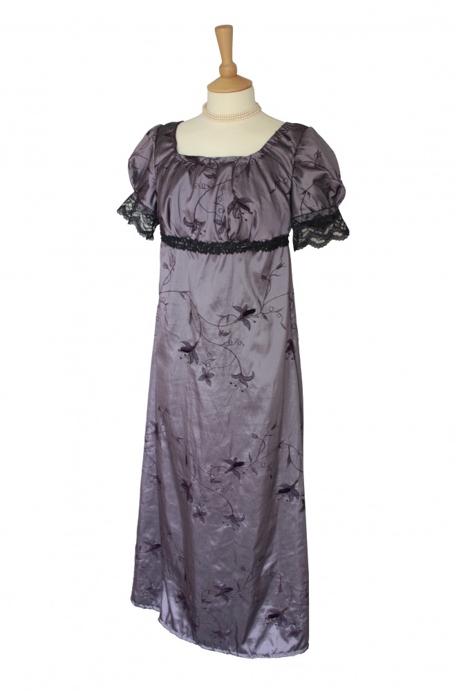 Ladies 18th 19th Regency Jane Austen Petite Costume Evening Ball Gown ...