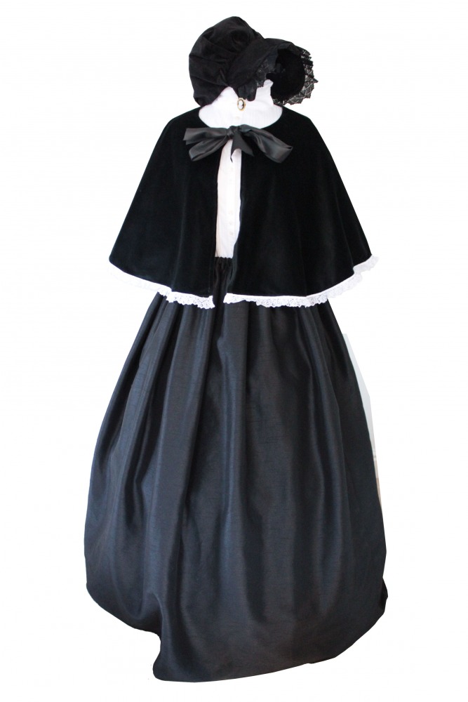 Ladies Victorian Day Costume Size 12 - 16 - Complete Costumes, Costume Hire
